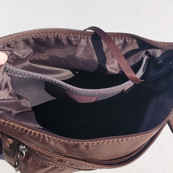 Samsonite | Bags | Samsonite Brown Nylon Travel Bag | Poshmark